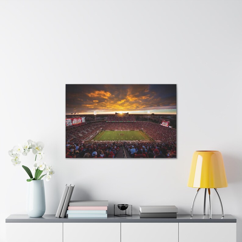 Oklahoma Sooners | Gaylord Family Oklahoma Memorial Stadium | Canvas ...