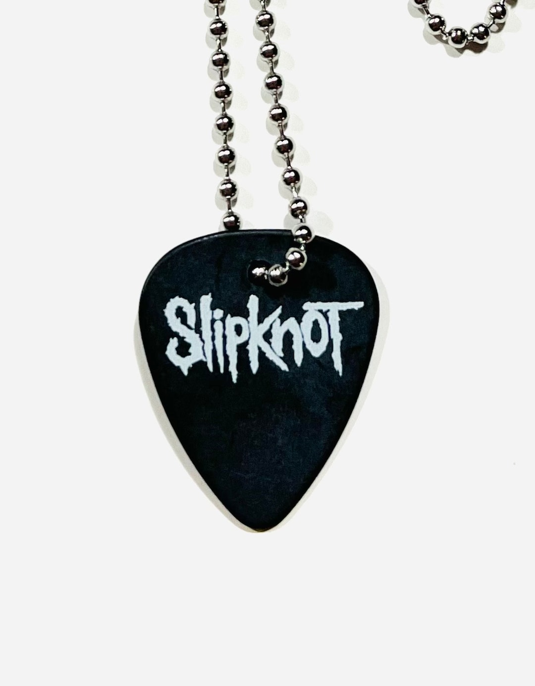 Slipknot METAL BAND NECKLACE 20 Inches Stainless Steel Guitar Pick ...