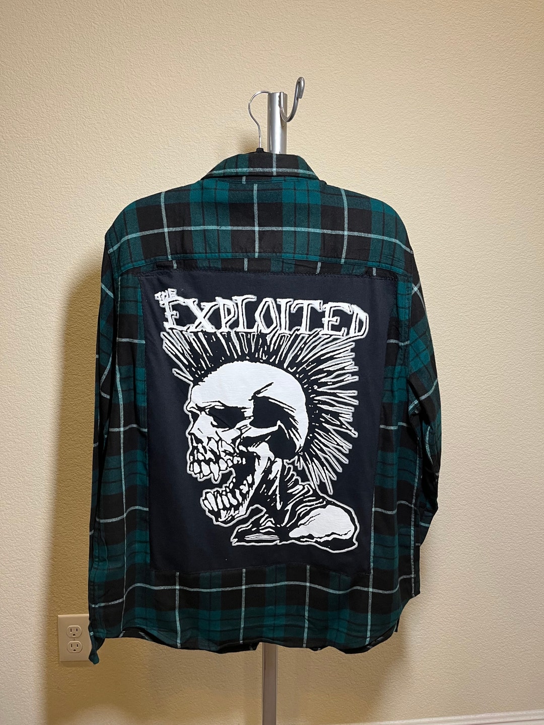 The Exploited PUNK Flannel Mens Size XL - Etsy