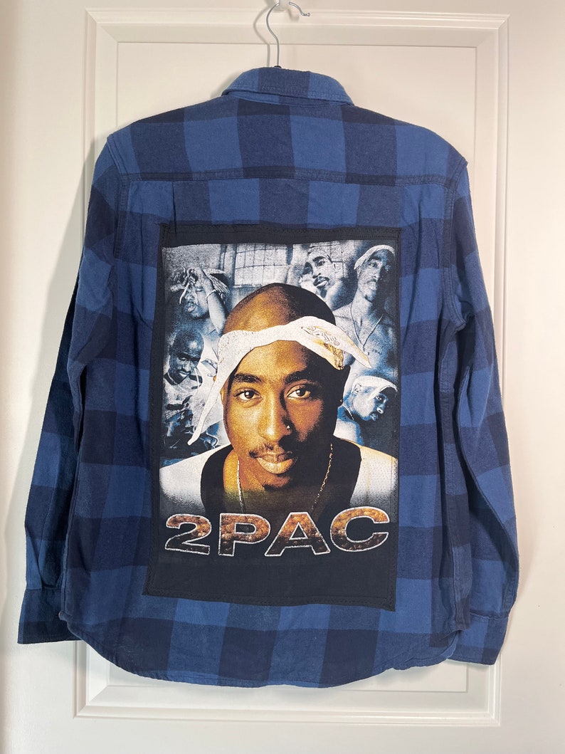 2PAC Flannel Mens Size Small - Etsy