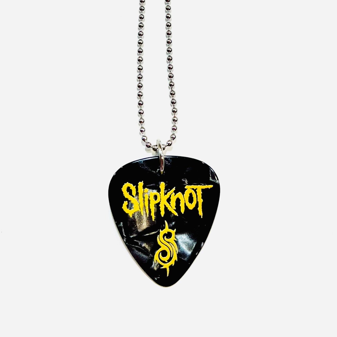 Slipknot METAL NECKLACE WOMENS 16 Inches Stainless Steel Chain Guitar ...