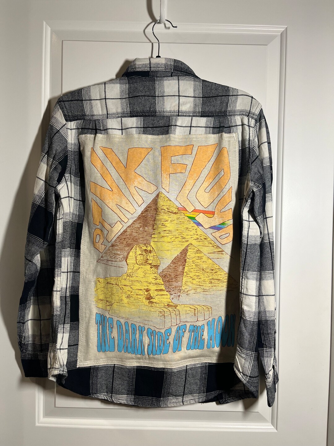 Pink Floyd ROCK BAND Flannel Mens Size Small - Etsy