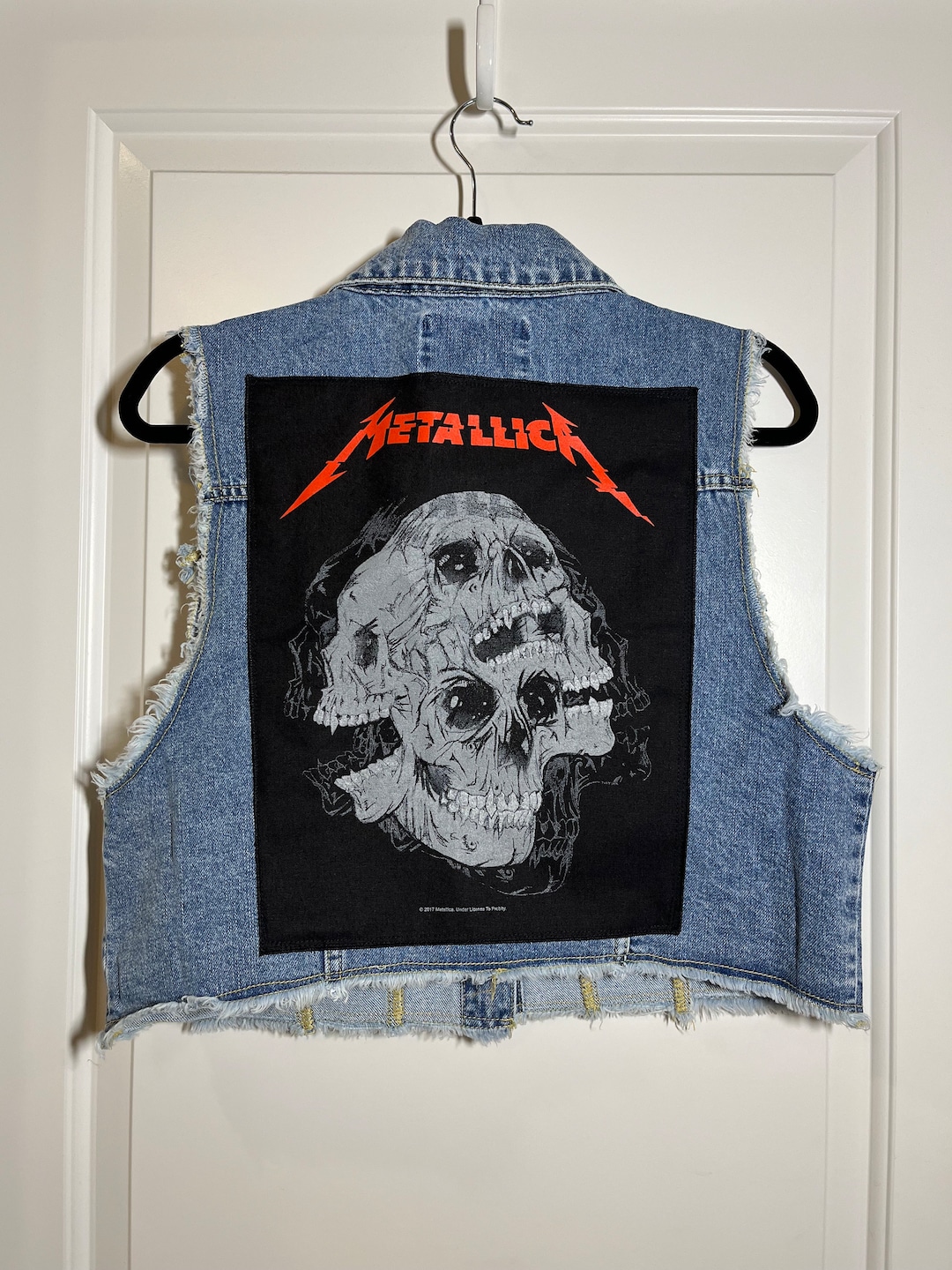 Metallica METAL BAND VEST Womens Size Xs S M L Xl - Etsy