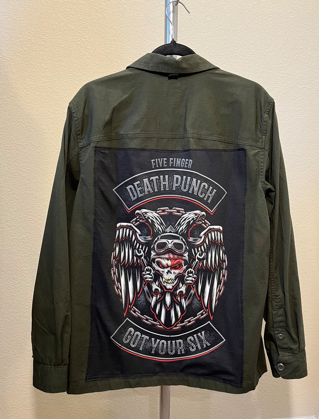 Five Finger Death Punch METAL Jacket Mens Size Small - Etsy