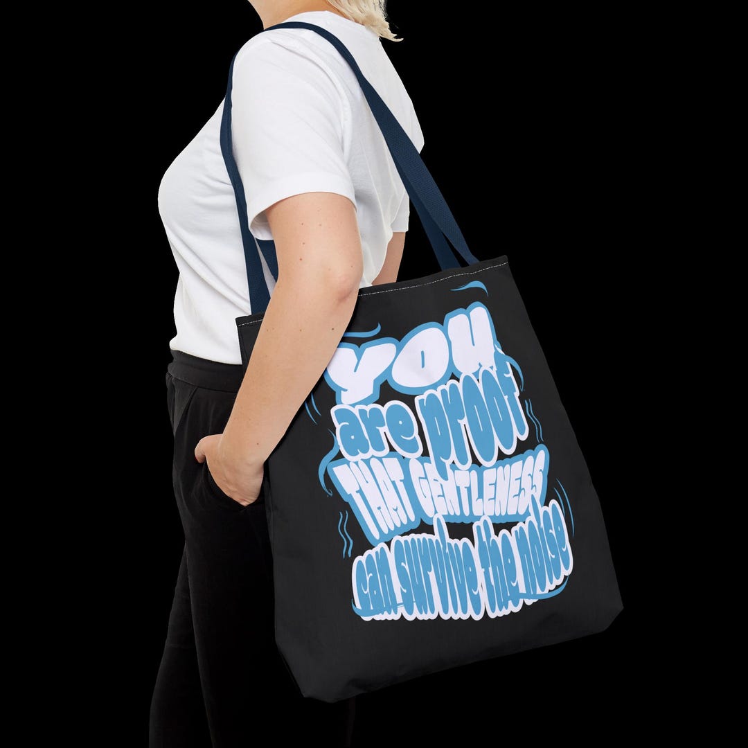 Tote Bag – Inspirational Affirmation Design, Eco-friendly Polyester ...