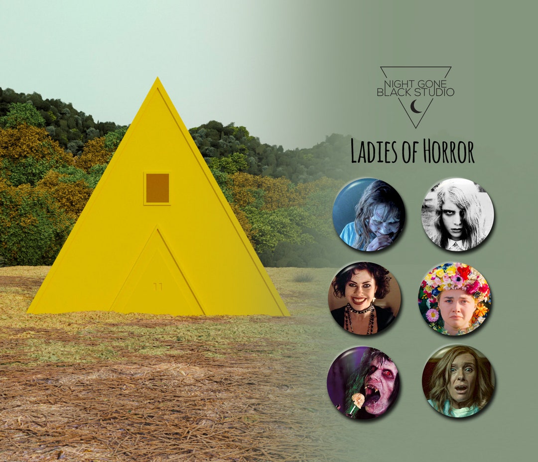 Ladies of Horror 2.25 Buttons - Etsy
