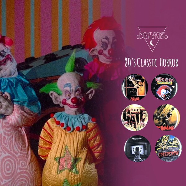 Horror Movies Buttons - Etsy