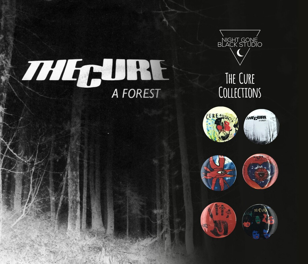 The Cure Discography 1.5 Button Collection Friday I'm in Love ...