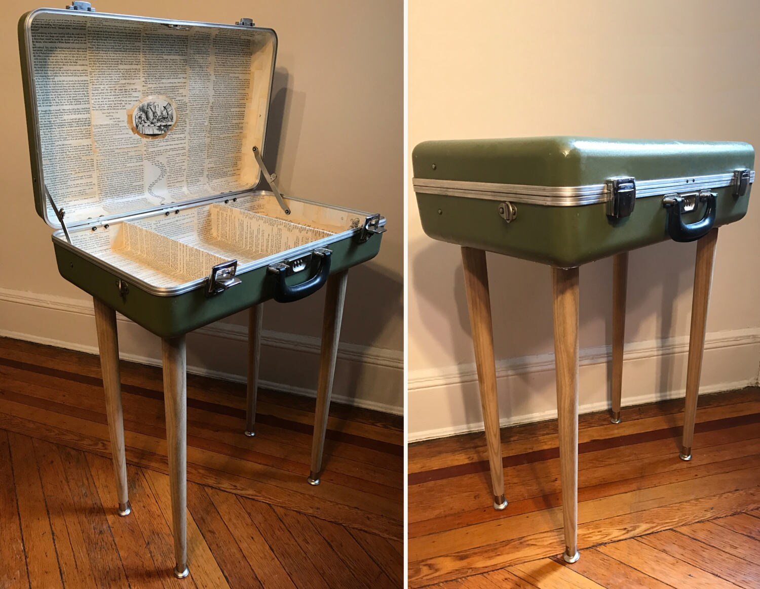 ALICE - Suitcase Table - Etsy