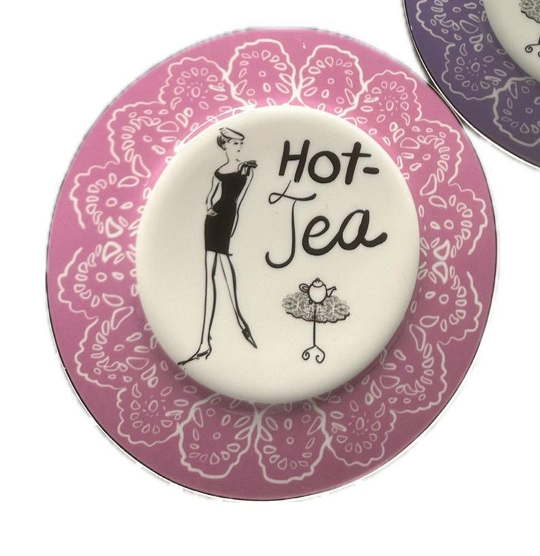 Pin Plates - Repurposed Magnetic Fine China - Etsy