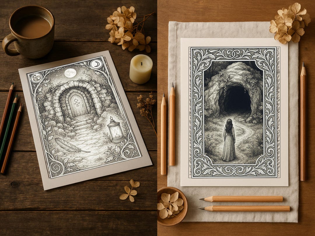 PT - Magic Pages to Color – Initiation to Your Inner Journey ...