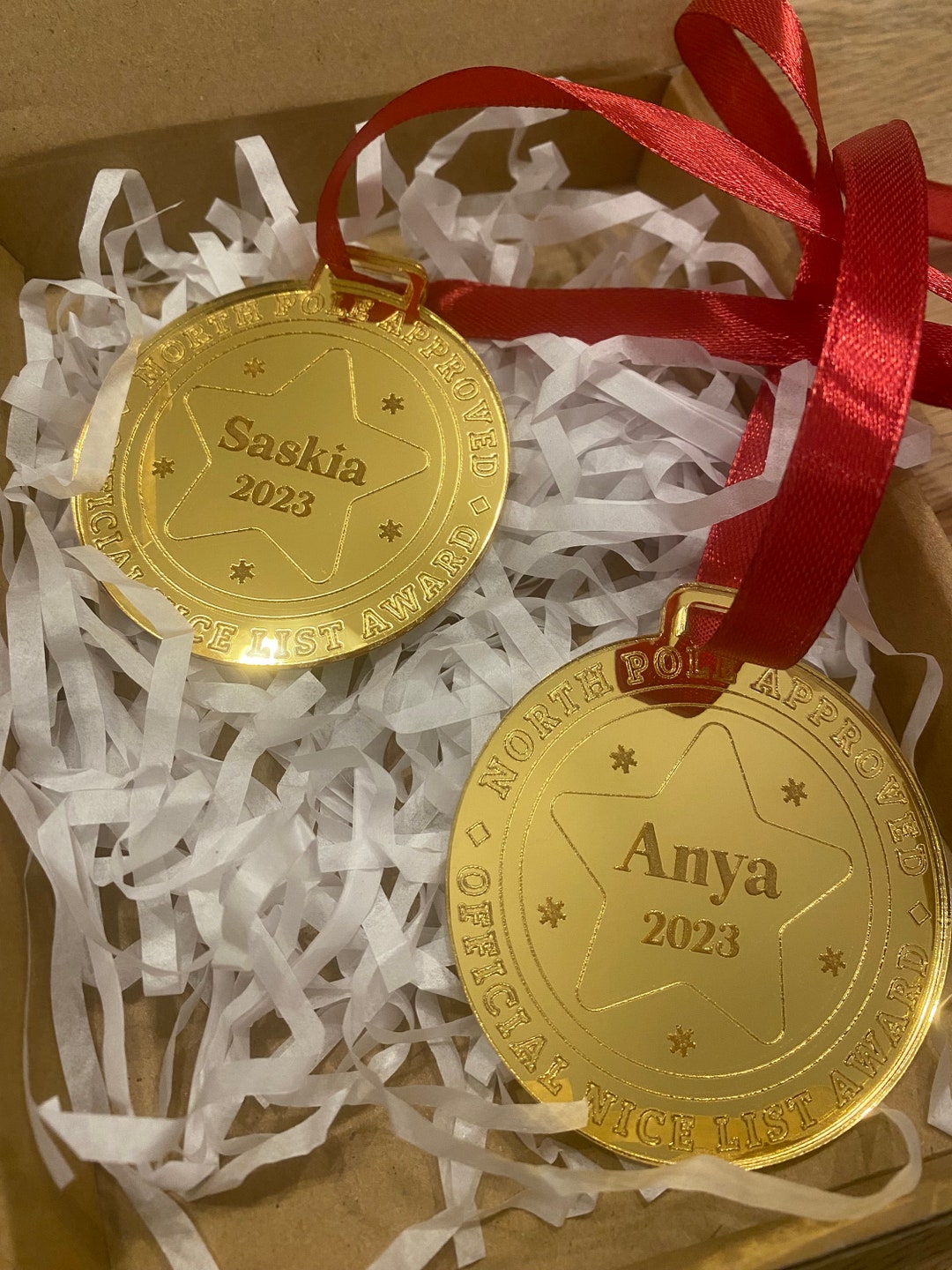 Official Nice List Approved Medal - Etsy