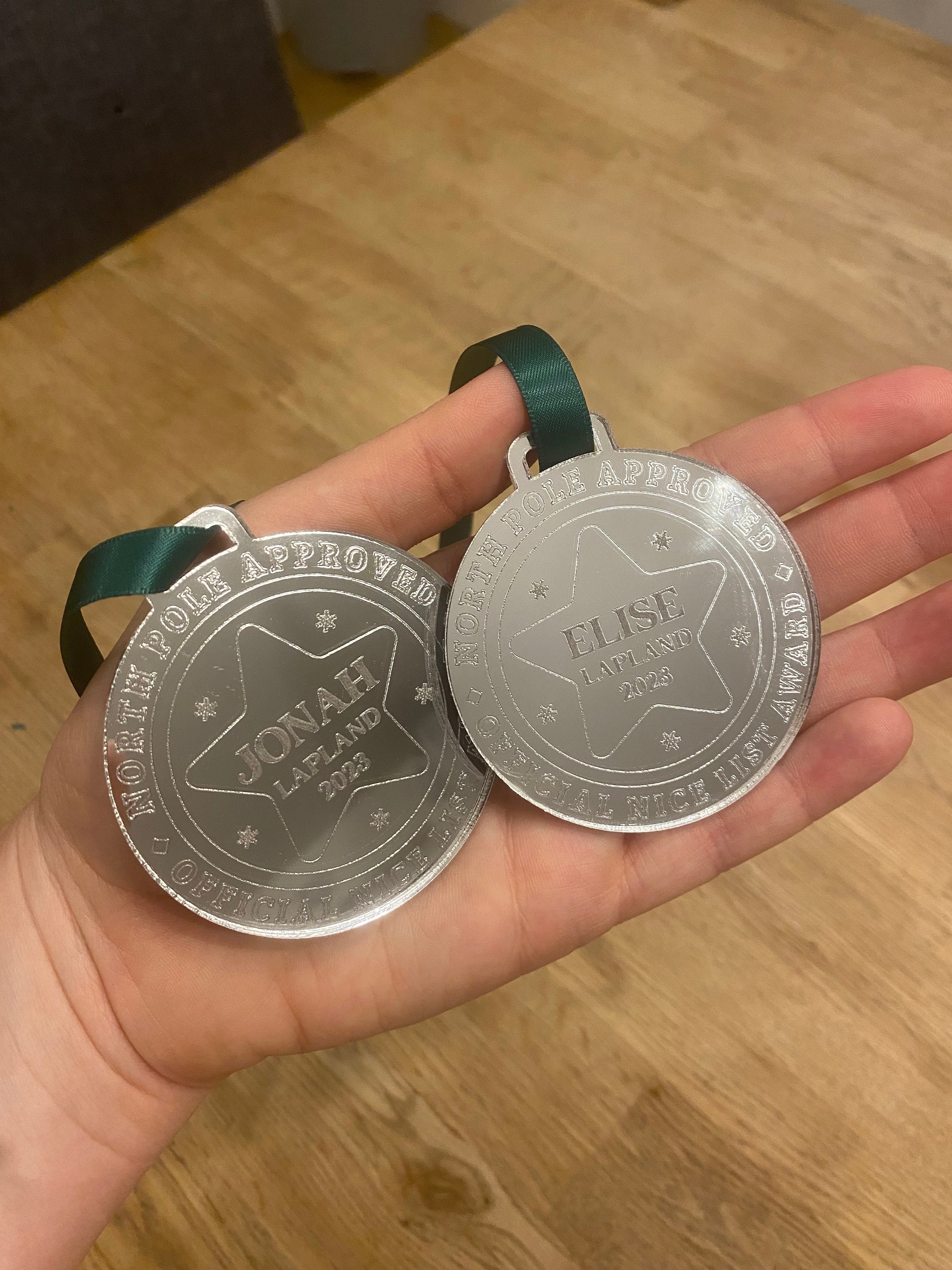 Official Nice List Approved Medal - Etsy
