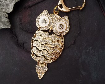 Owl keychain | Etsy