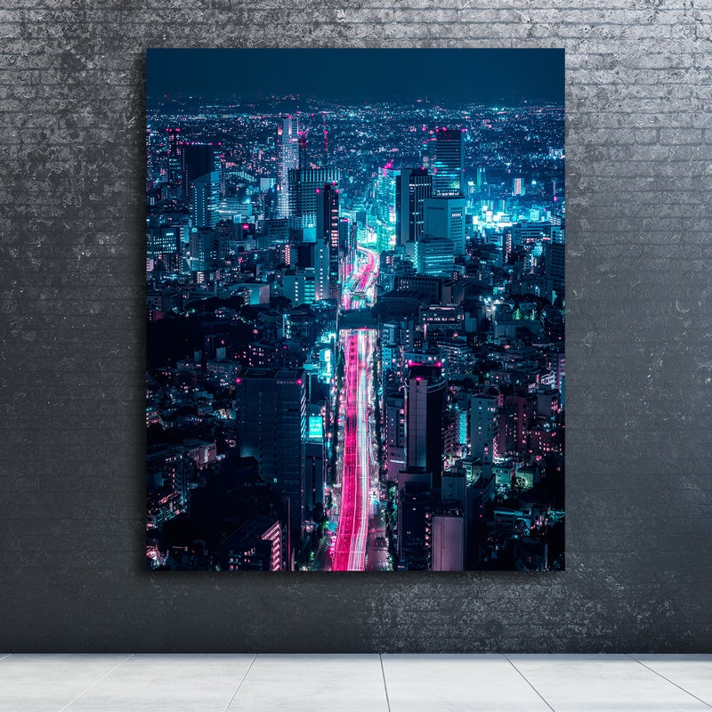 Cyberpunk Wall Art - Etsy