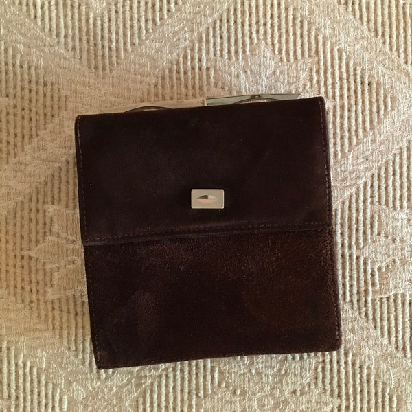 Suede Wallet - Etsy