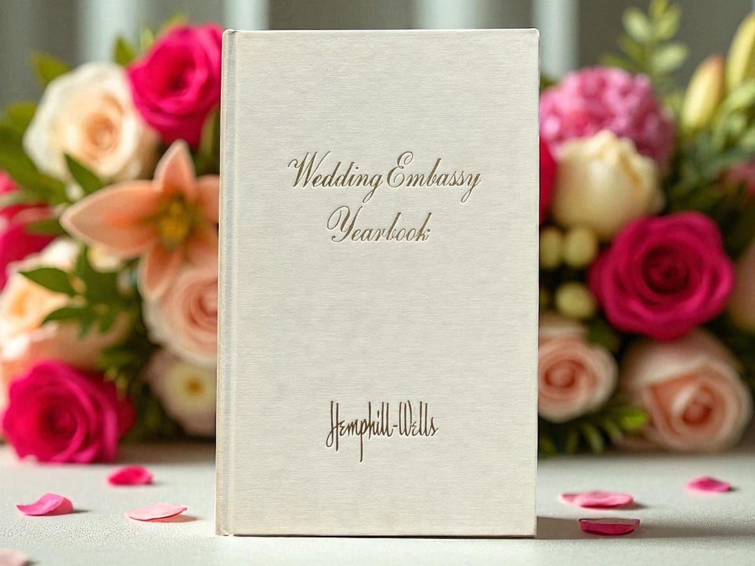 Midcentury Wedding Embassy Yearbook - Retro Resource for Wedding ...