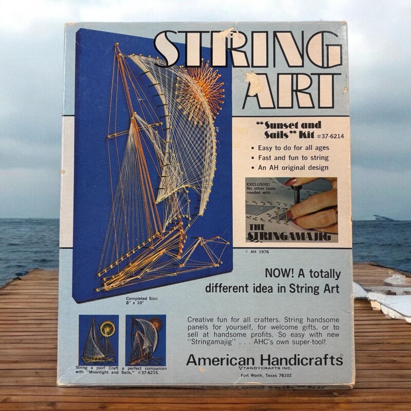 Sunset String Art - Etsy