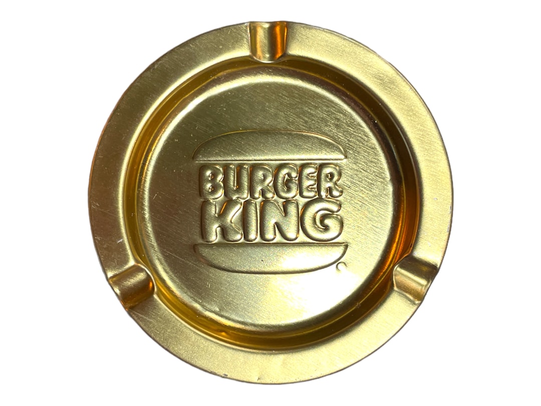 Vintage Burger King Ashtray Retro, Smoking, Fast Food, Hamburger, Have ...