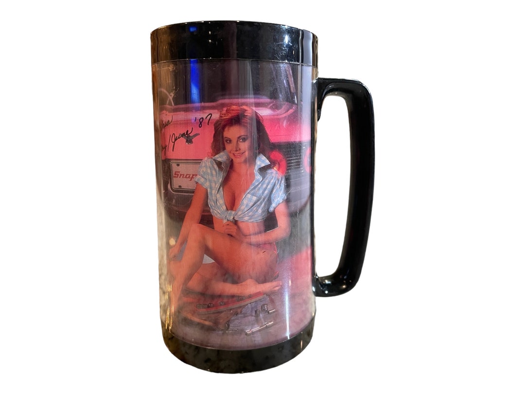 Ms. May/june 1987 Snap-on Tools Pin-up Mug - Cynthia, Made in USA ...