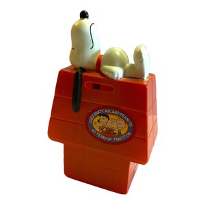 Chex Party Mix and Peanuts 1966 40 Years of Tradition Snoopy on Doghouse Bank - Etsy