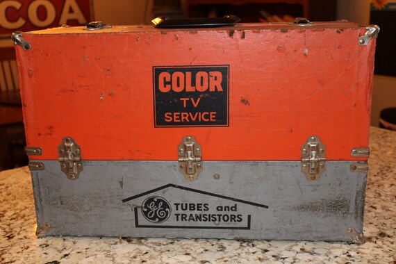 General Electric GE Color TV Tubes and Transistors Repairman | Etsy