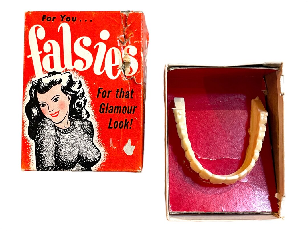 1950 Falsies for the Glamour Look Novelty Souvenir Joke Box - Real Baby ...