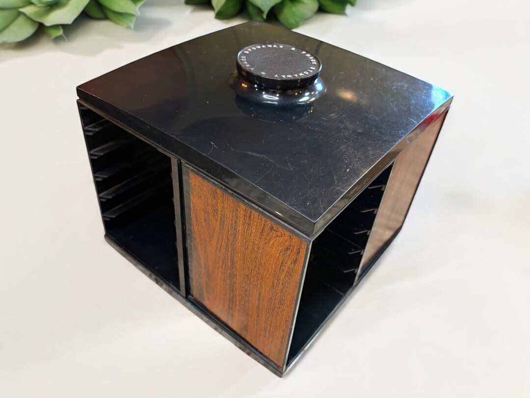 Retro Fabulous! 8 Track Storaway Rotating 8 Track Holder Storage, Holds ...