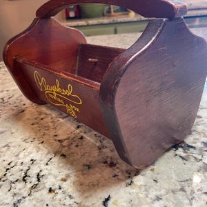 Vintage Playskool Sewing Box - Great Graphics- Spool, Needle, Thread ...