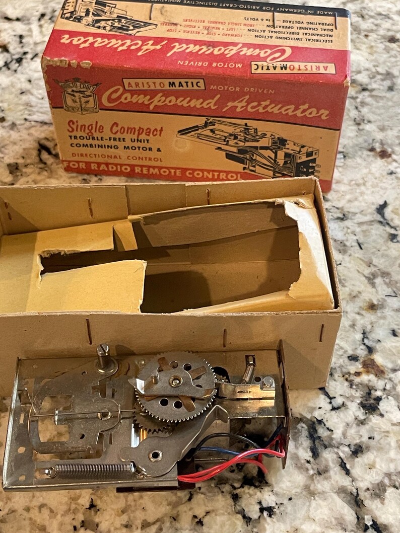 1950s Aristo Matic Compound Actuator Box - for Radio Remote Control ...