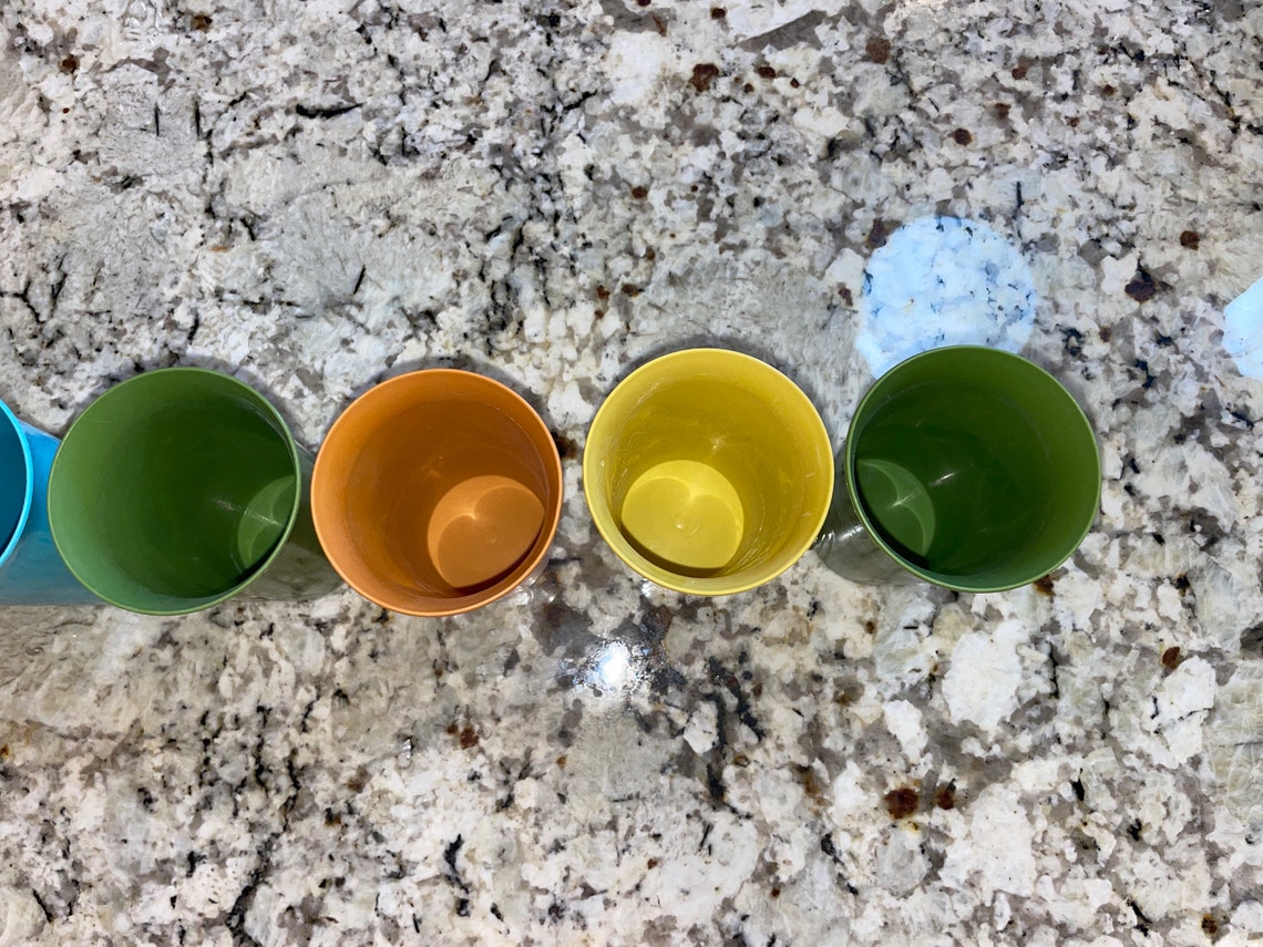 Set of 6 Retro Stanley Home Products Plastic Tumblers - Drinkware ...