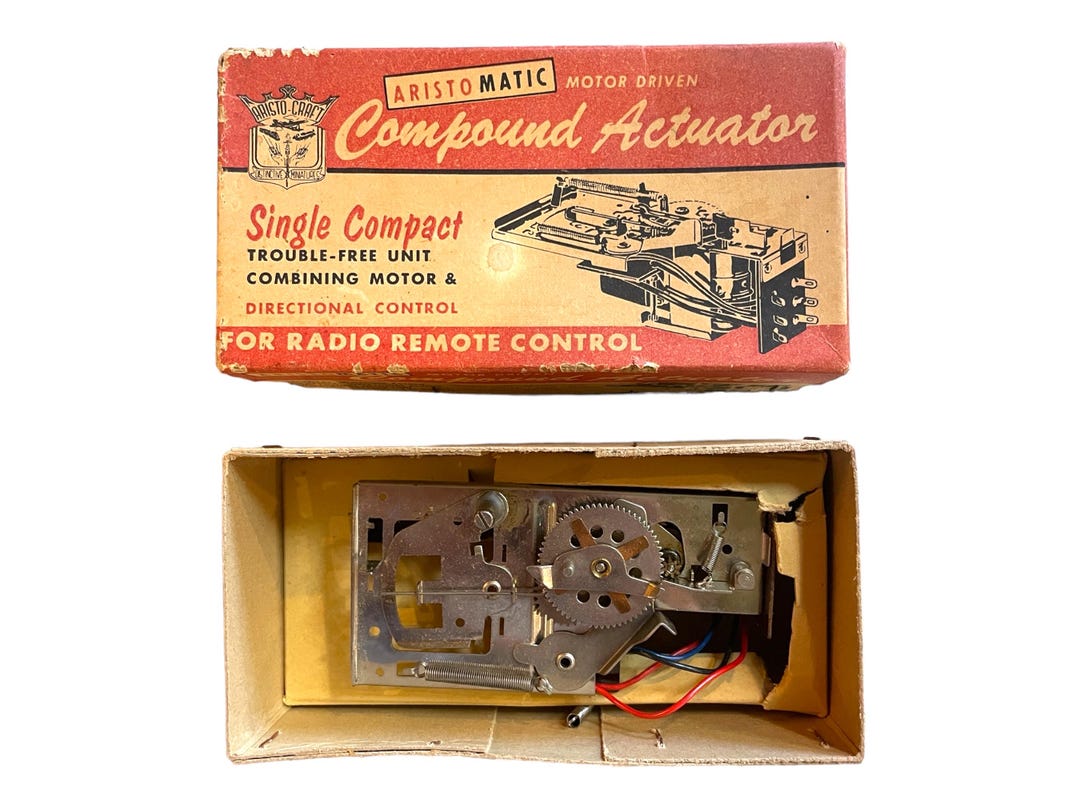 1950s Aristo Matic Compound Actuator Box - for Radio Remote Control ...