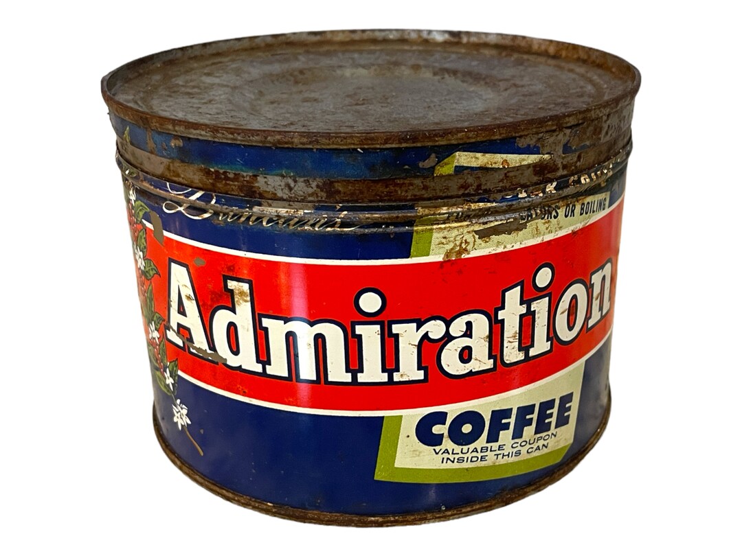 Duncan's Admiration Coffee Tin Can - Regular Grind, Percolators or ...