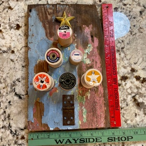 Vintage Sewing Thread Spool Christmas Tree - Junk Tree, Repurposed ...