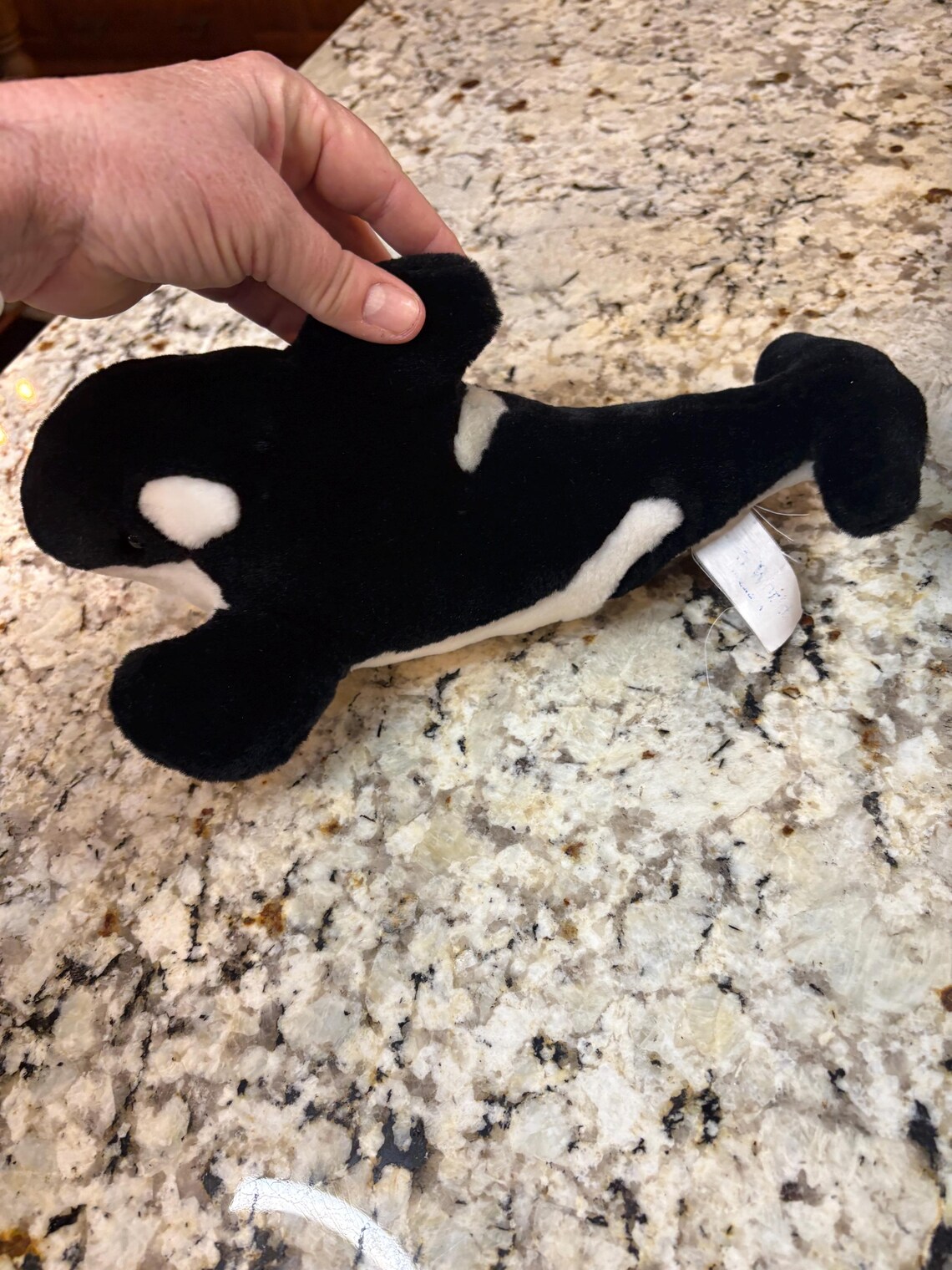 Vintage 12” Seaworld Killer Whale Orca Shamu Plushie Stuffed Animal ...