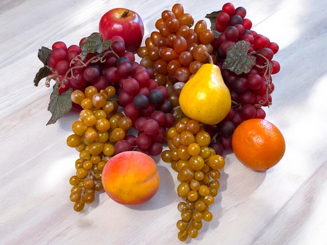 Vintage Plastic Fruit - Midcentury, Retro Kitchen and Dining Room ...
