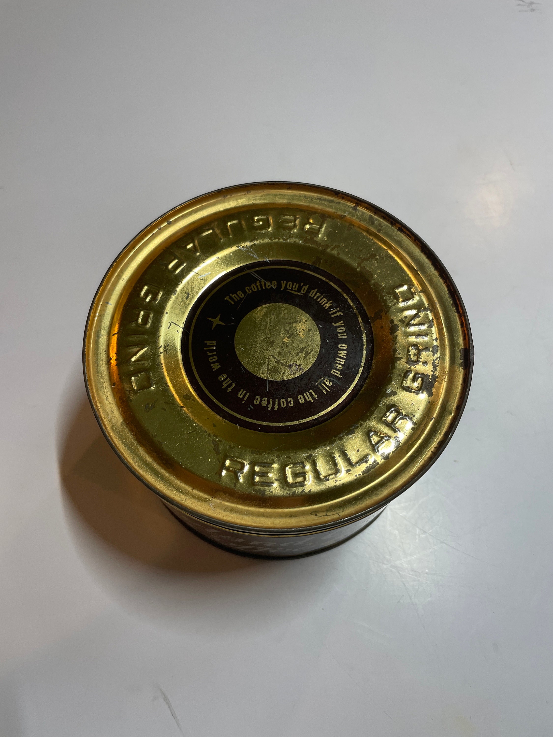 Maryland Club Coffee Tin Can - One Pound, Duncan Coffee Co, Houston ...