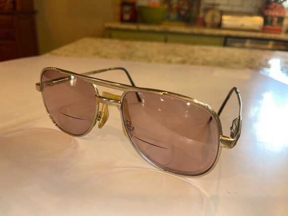 Vintage Galery Jaguar Tinted WG (white gold?) Glasses… - Gem