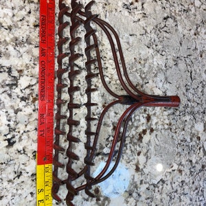 Rusty Farmhouse Rake Heads Choice Storage, Key Holder, Wine Glass, Mug ...