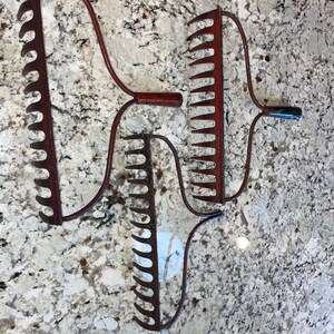 Rusty Farmhouse Rake Heads Choice Storage, Key Holder, Wine Glass, Mug ...