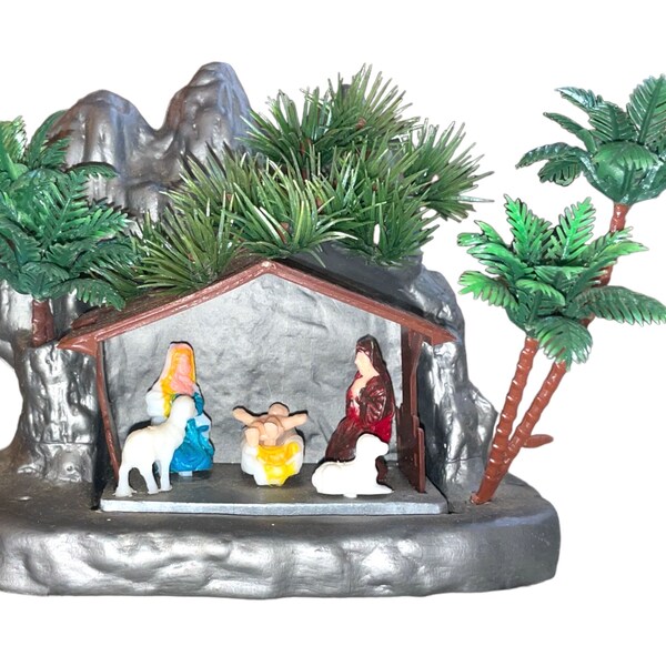 Plastic Nativity - Etsy