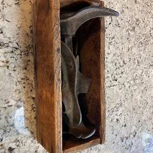 Antique Cobbler Set - 4 Sizes of Shoes, Stand, and Rustic Wooden ...