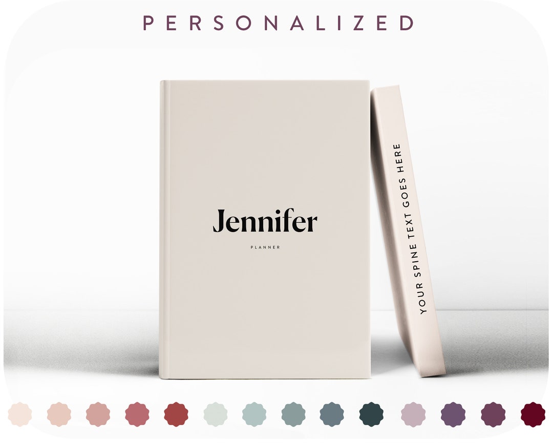 2026 - 2027 Custom Daily Planner - Personalized and Practical - Etsy