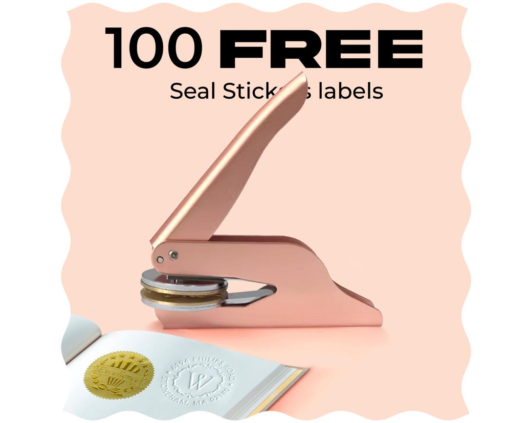 Custom Embosser, Library Design, Personalized Book Embosser, Book ...