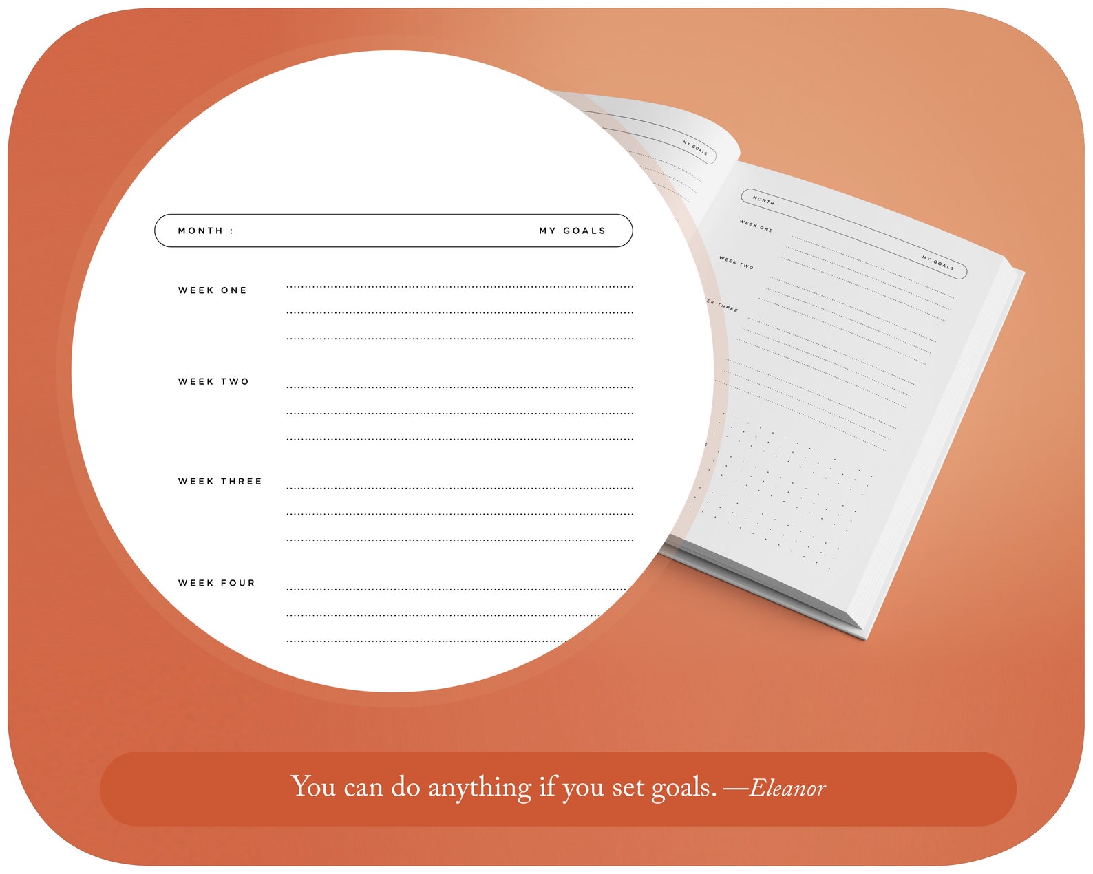 Undated Planner Teacher Planner Academic Planner 2022 2023 | Etsy