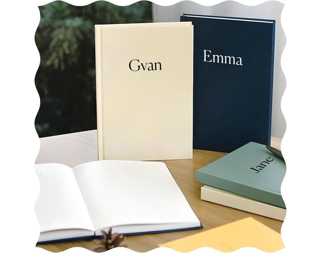 Personalized Notebook With Custom Cover | Stylish and Customizable ...