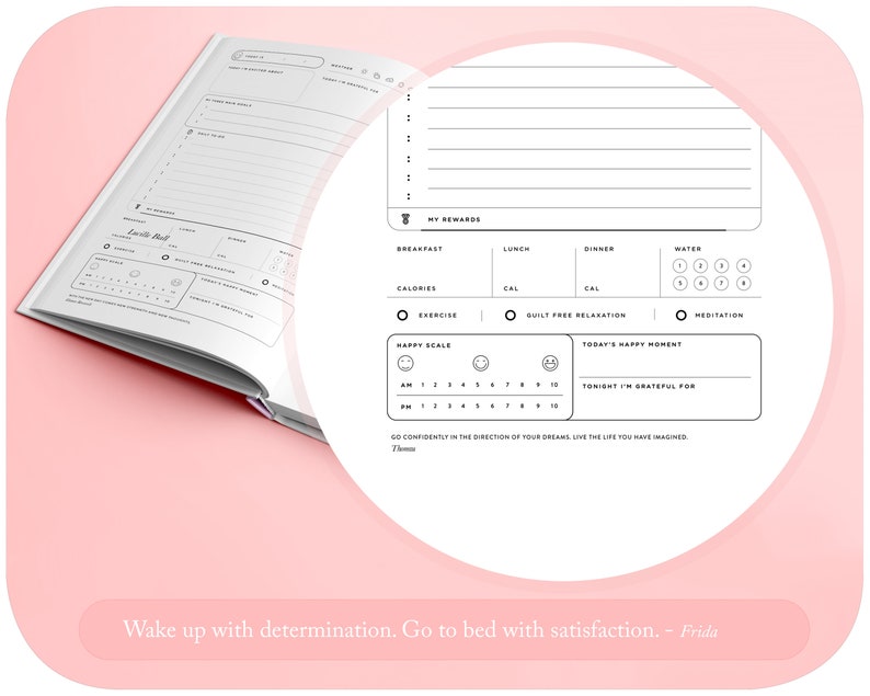 Undated Planner Teacher Planner Academic Planner 2022 2023 | Etsy