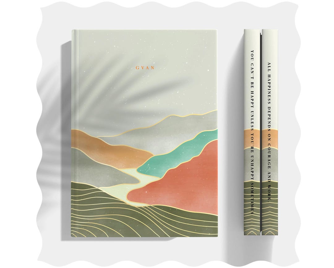 Personalized Journal, Custom Travel Notebook, Personalized Diary ...