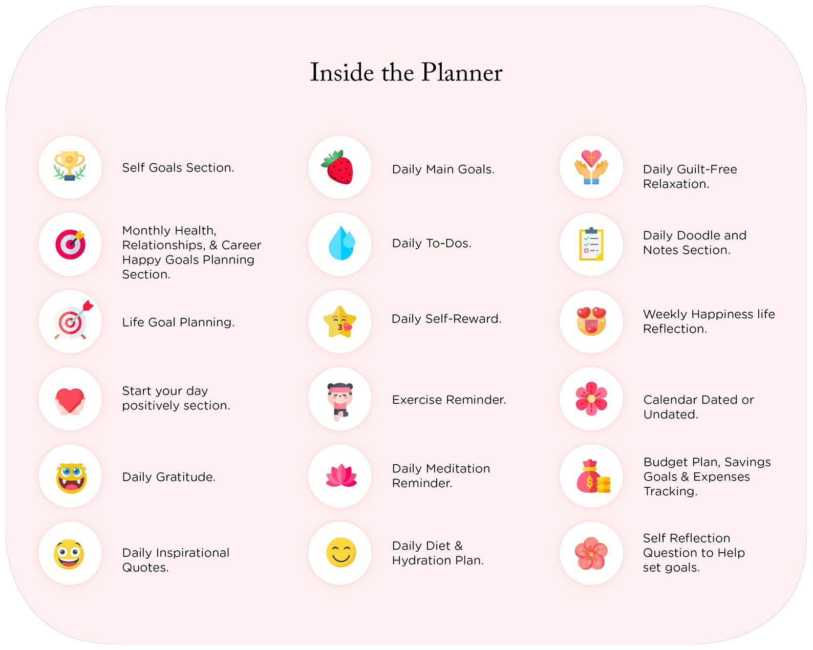 Undated Planner Teacher Planner Academic Planner 2022 2023 | Etsy
