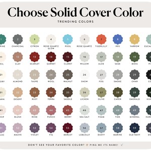 Custom Cooking Organizer, Personalized Recipe Planner, Handcrafted Meal ...